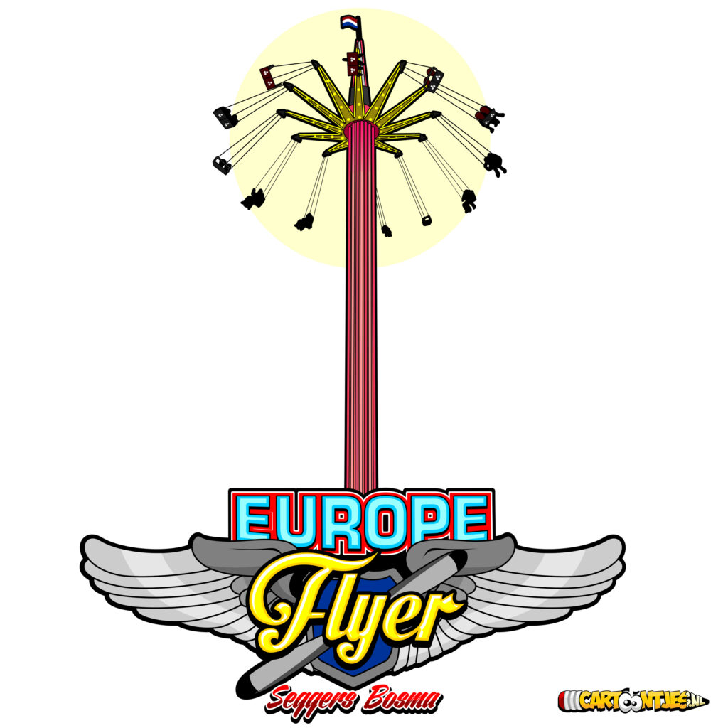 europe flyer kermis logo | www.cartoontjes.nl