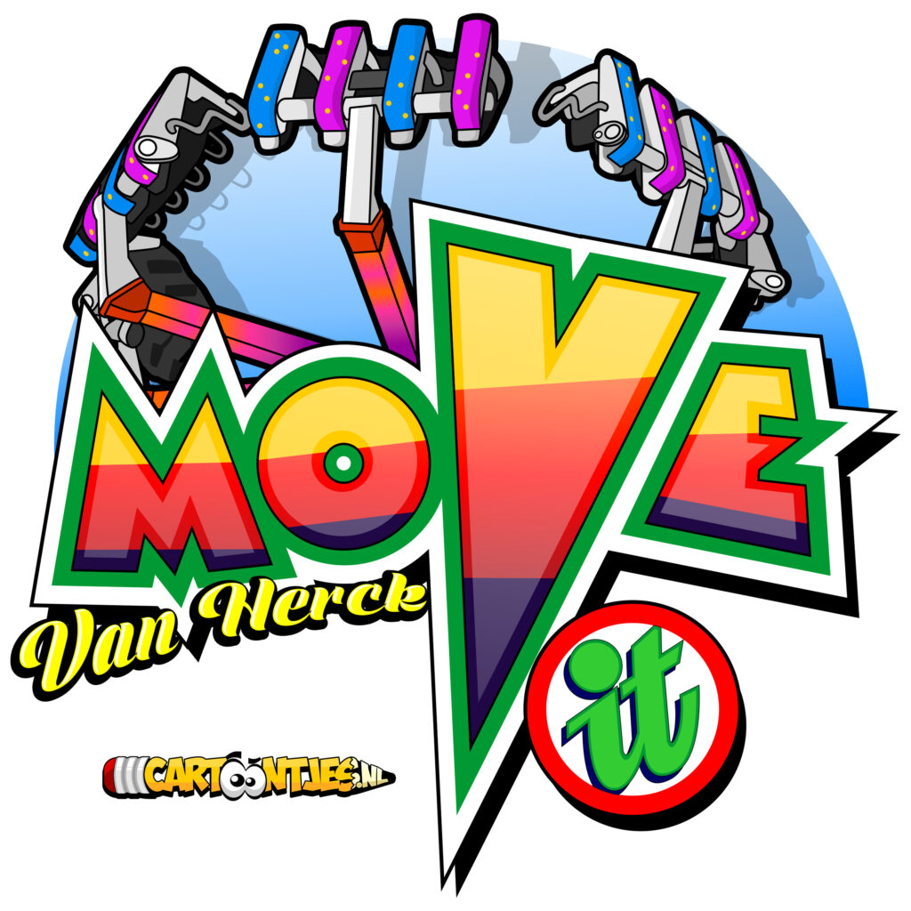 move it 32 logo kermis | www.cartoontjes.nl