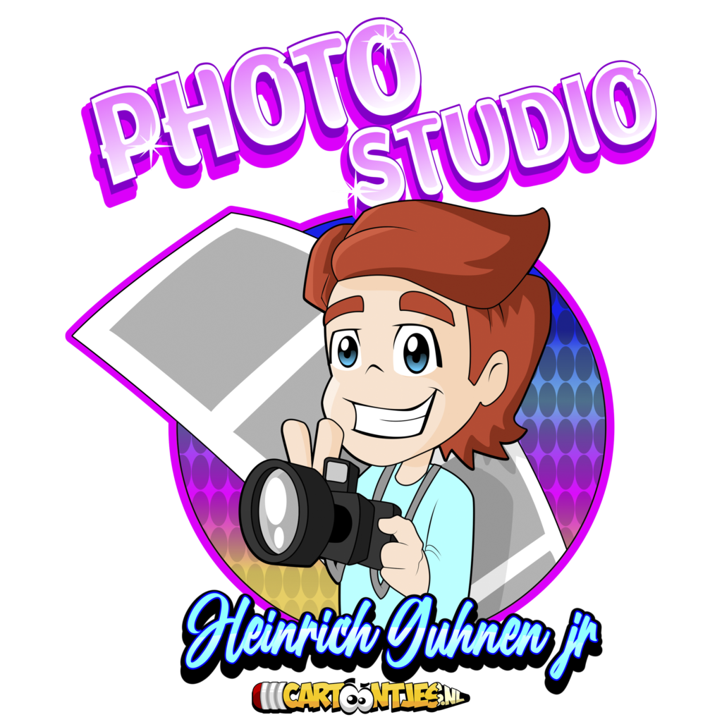 photostudio logo photobooth kermis | www.cartoontjes.nl